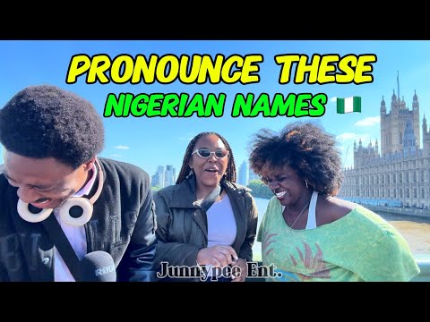"How Non-Nigerians Pronounce Nigerian Names 😂 | Try Not to Laugh!"