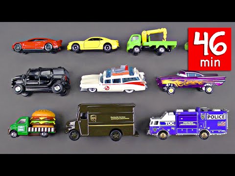 Street Vehicles For Kids -46 minutes! – Organic Learning