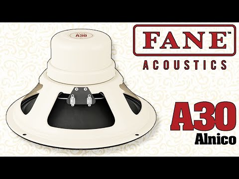 FANE Ascension A30 12'' alnico speakers BRAND NEW 8 ohms | Reverb