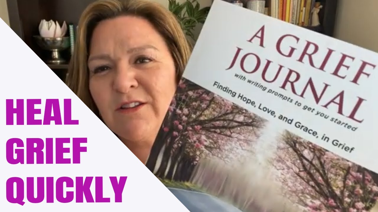 A Grief Journal - Finding Hope, Love, and Grace, in Grief Journaling after loss & death, grief tools