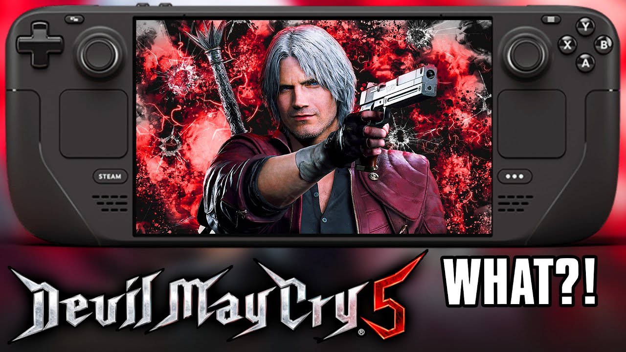 Devil May Cry 5 on LCD Steam Deck Is Insane! - Solid 60 FPS? - Battery Life?