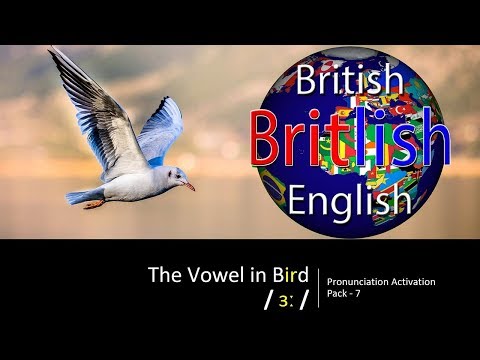 Improve your British English Pronunciation: Vowel in Bird / ɜː /