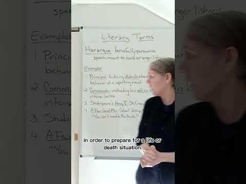 What is a Harangue? Improve Your English Vocabulary and Writing Tips #shorts #backtoschool