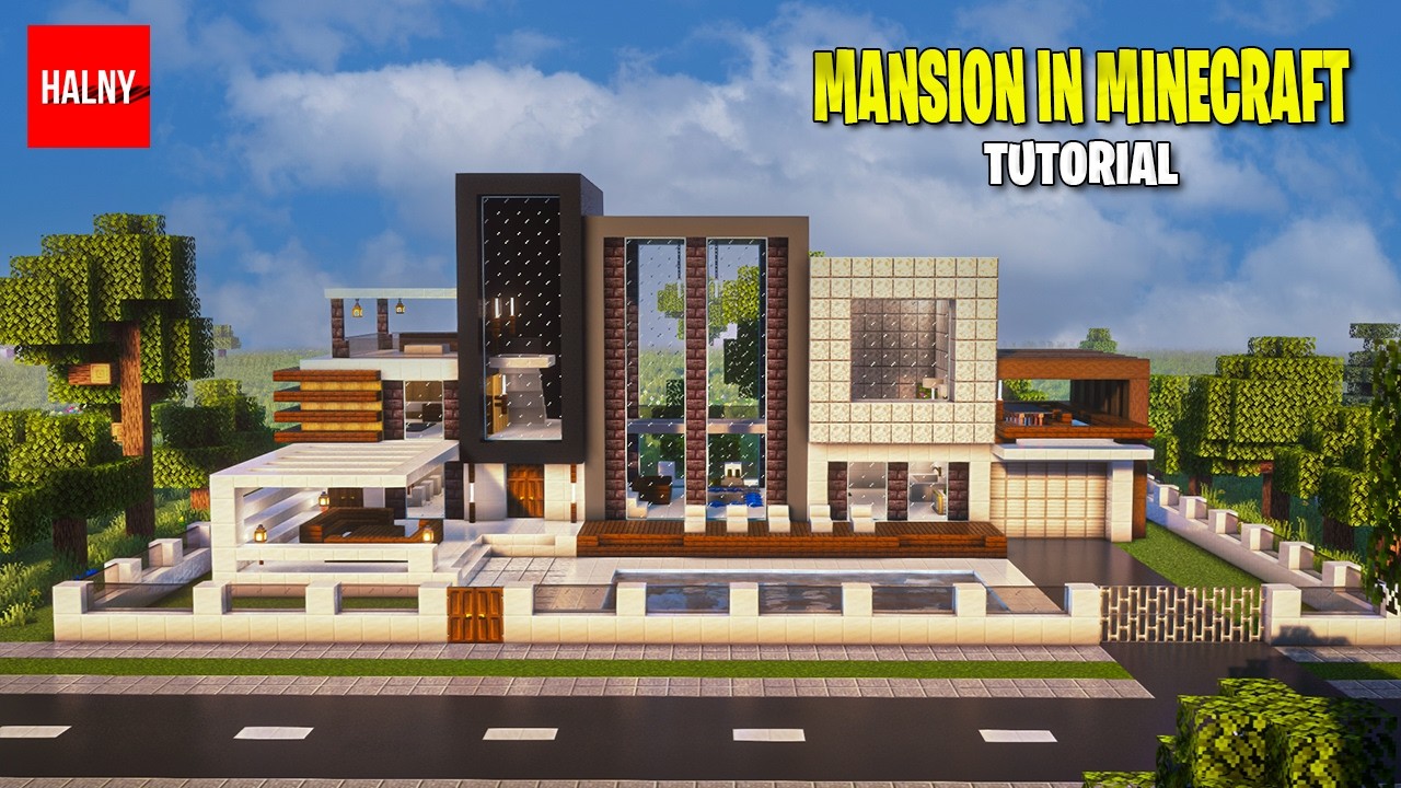 How to build a realistic mansion in minecraft - Minecraft Builders