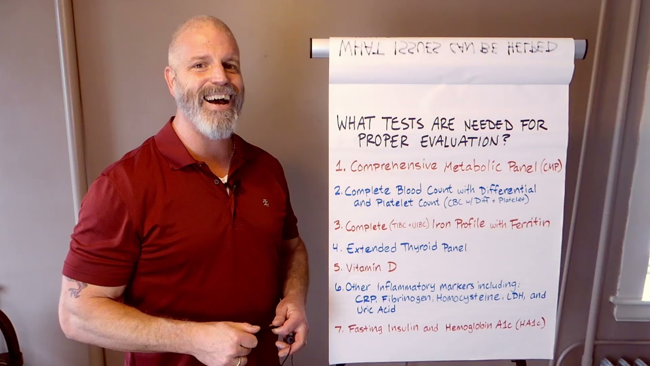 Lab Tests Needed for Proper Nutritional Blood Chemistry Evaluation