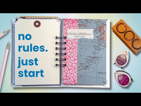 An art journal to save you from overthinking