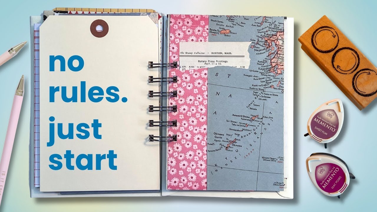 An art journal to save you from overthinking