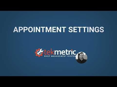 Appointment Settings