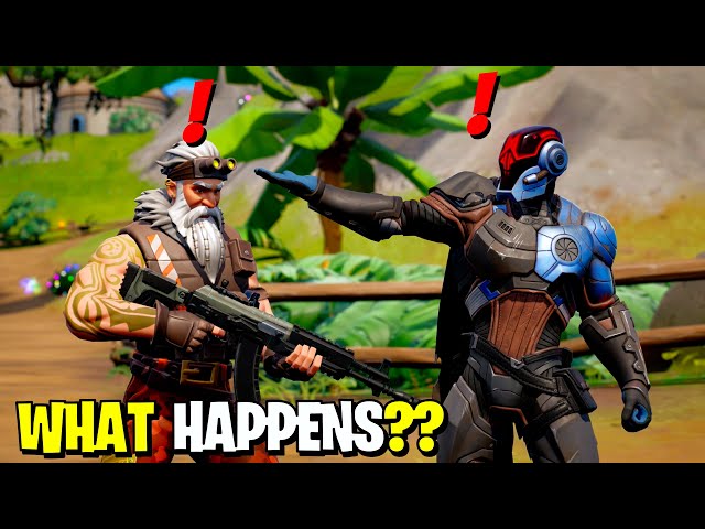 Fortnite Sgt Winters NPC meets The Foundation in Chapter 3, here is ...