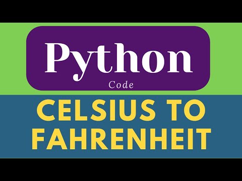Celsius to Fahrenheit | converter in python | python programming | coder #python | python3 #shorts