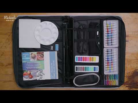 Artist’s Loft® Necessities™ 101 Piece Deluxe Easel Art Set | Michaels