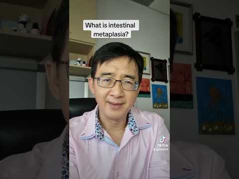What is intestinal metaplasia