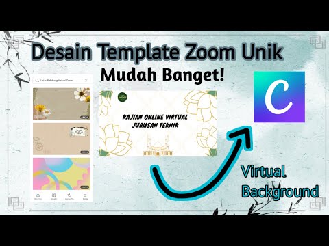 Cara Membuat Zoom Virtual Background Menggunakan Aplikasi Canva
