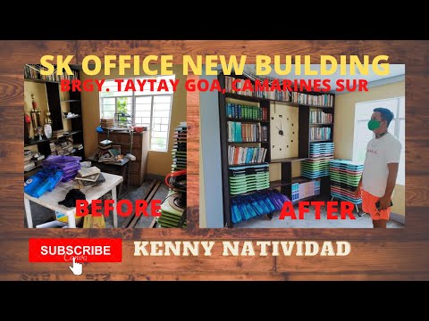 BARANGAY TAYTAY | NEW LOOK | SK OFFICE BUILDING (Before & After)