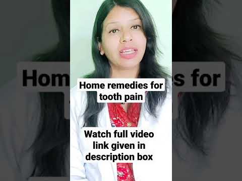 home remedies for tooth pain || watch full video in link given in description