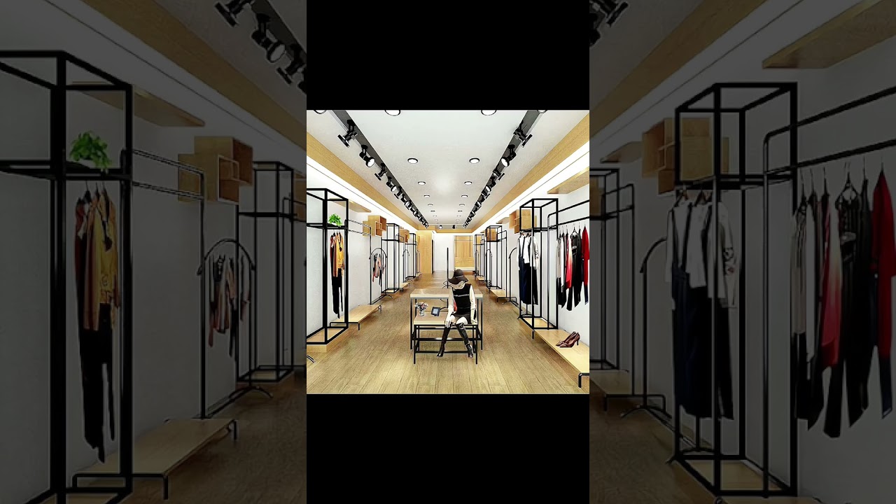 Choose high-quality clothing display cabinets to add more highlights to your clothing brand.💐💐