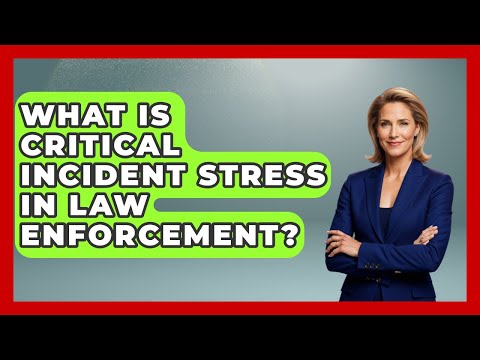 What Is Critical Incident Stress In Law Enforcement? - Law Enforcement Insider