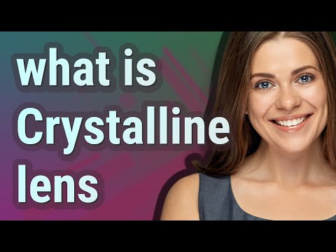 Crystalline lens | meaning of Crystalline lens