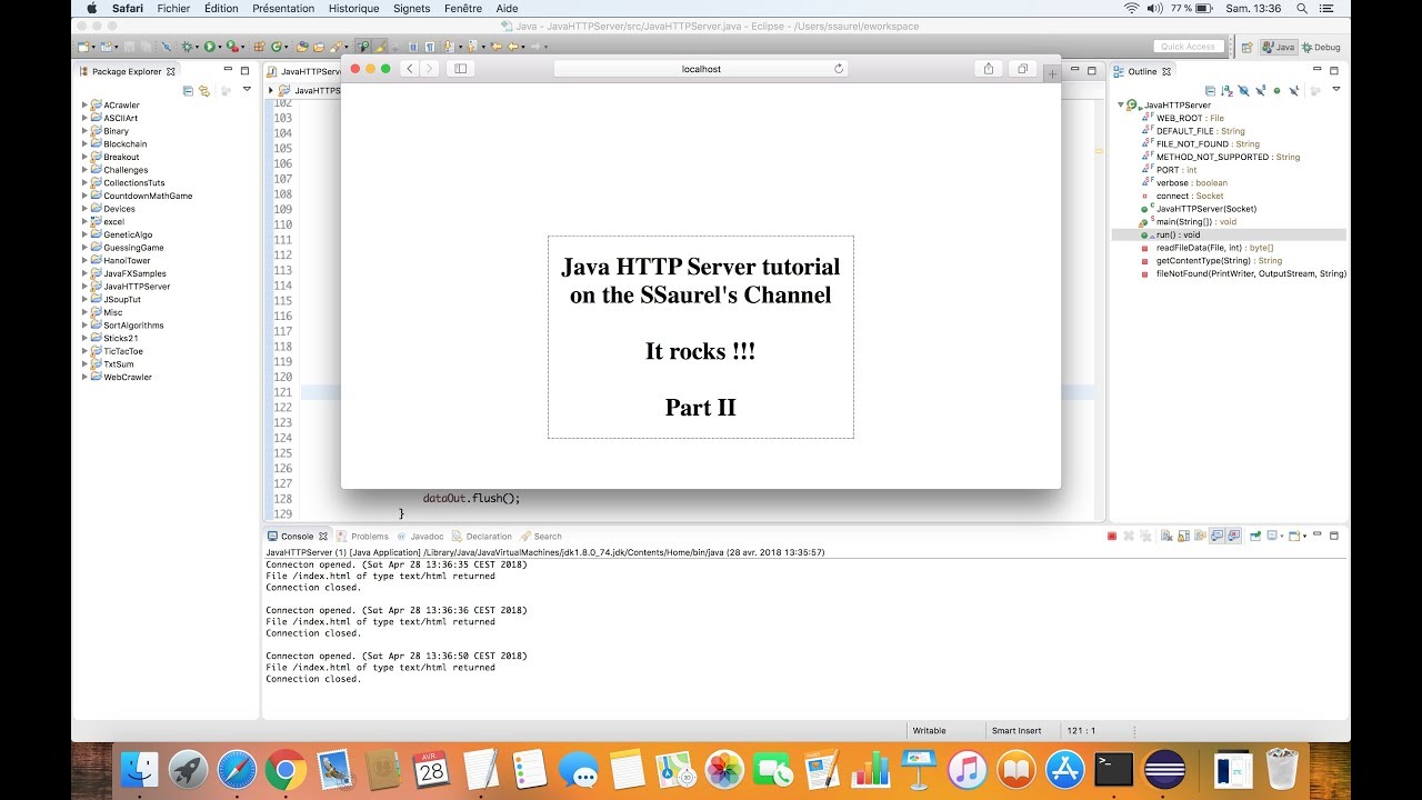Create a simple HTTP Web Server in Java - Part 2