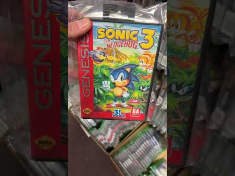What Sonic Games Does DKOldies Have?#retro #retrogaming #sega #sonic #nintendo #xbox