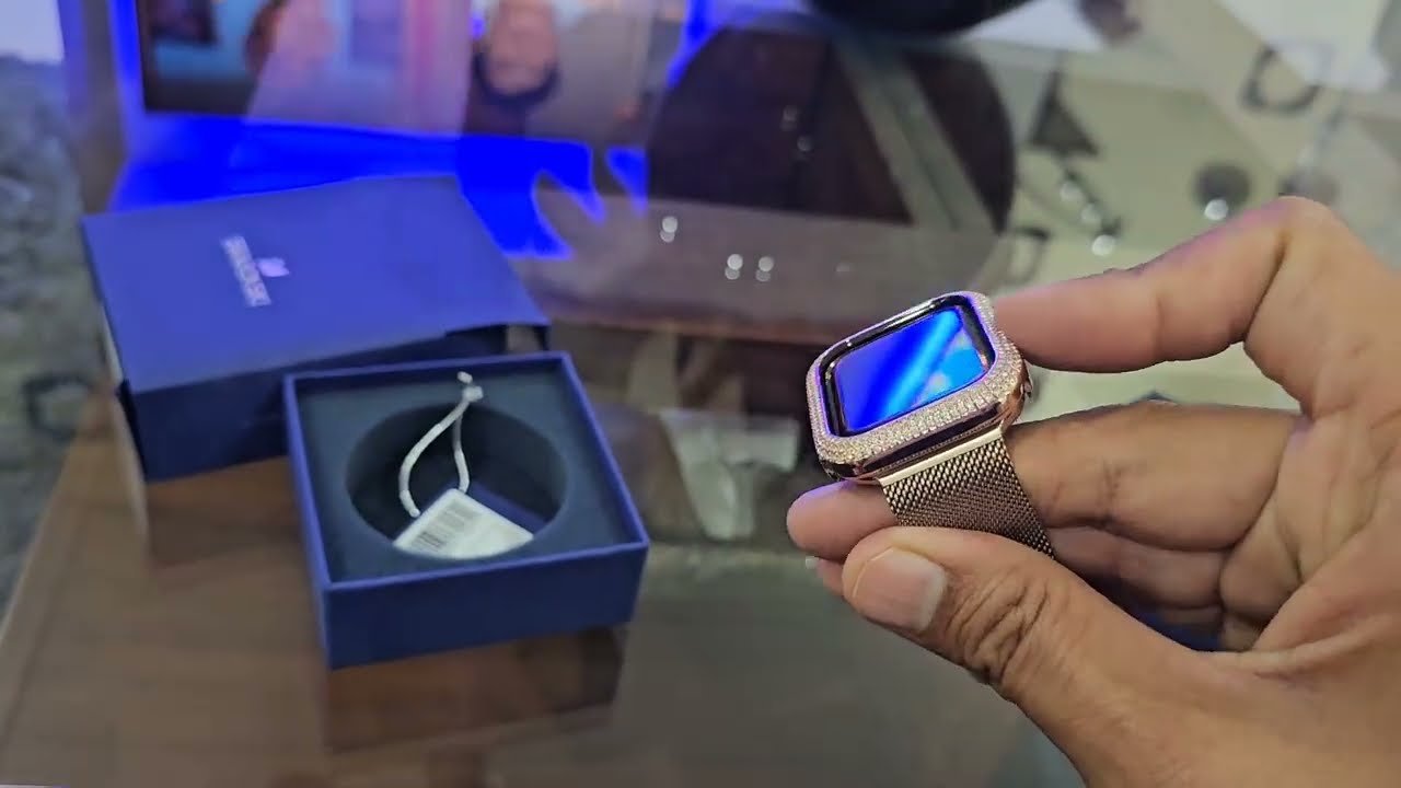 Swarovski | iwatch accessories | Unboxing
