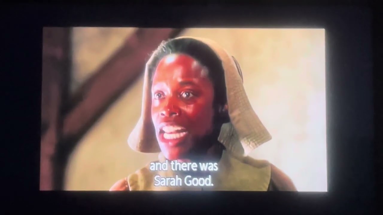 Accusation Scene from The Crucible 1996