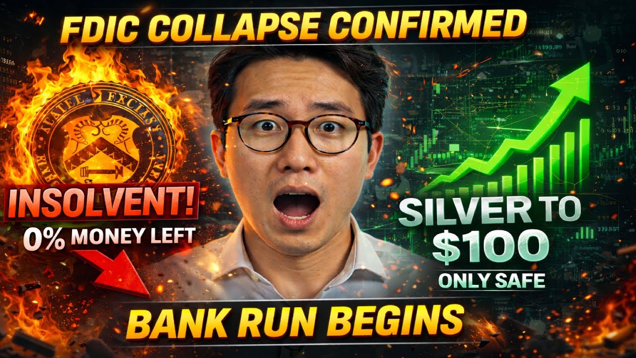 FDIC COLLAPSE: 99% of Deposits Uninsured (Silver to $100)  { The Monetary Signal }
