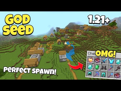 The BEST MINECRAFT 1.21 Bedrock And PE SEED! (Minecraft seeds) Minecraft Seeds 2025