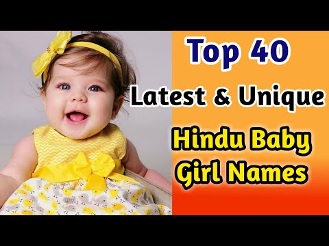 Latest and Unique Top 40 Baby Girl Names 2024 | Hindu Baby Names | Kian and Mumma