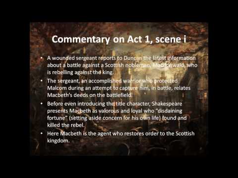 Macbeth Act 1 Tutorial pt. 1