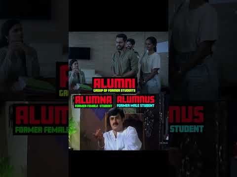 Alumni vs Alumnus vs Alumna