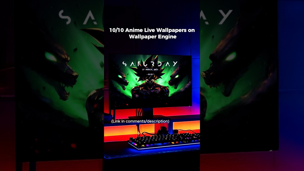 10/10 Anime Live Wallpapers you need for your PC pt.1 | Free to Download🥶