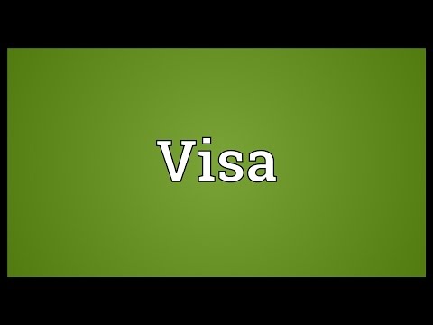 Visa Meaning