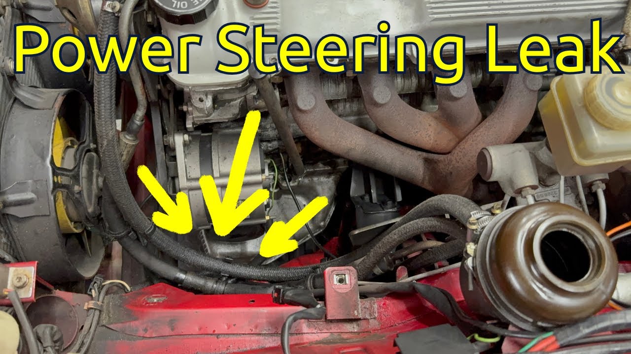 DIY Power Steering Leak fix – 1991 Alfa Romeo Spider | Stop the Leak!