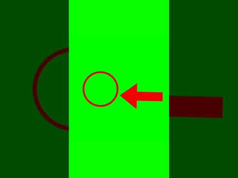 Green Screen Circle with Arrow #shorts #short #greenscreen