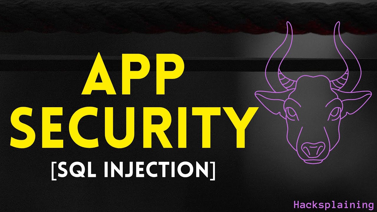 Practical Web Application Security - Part 1 - SQL Injection Attacks and Defenses [Hacksplaining]