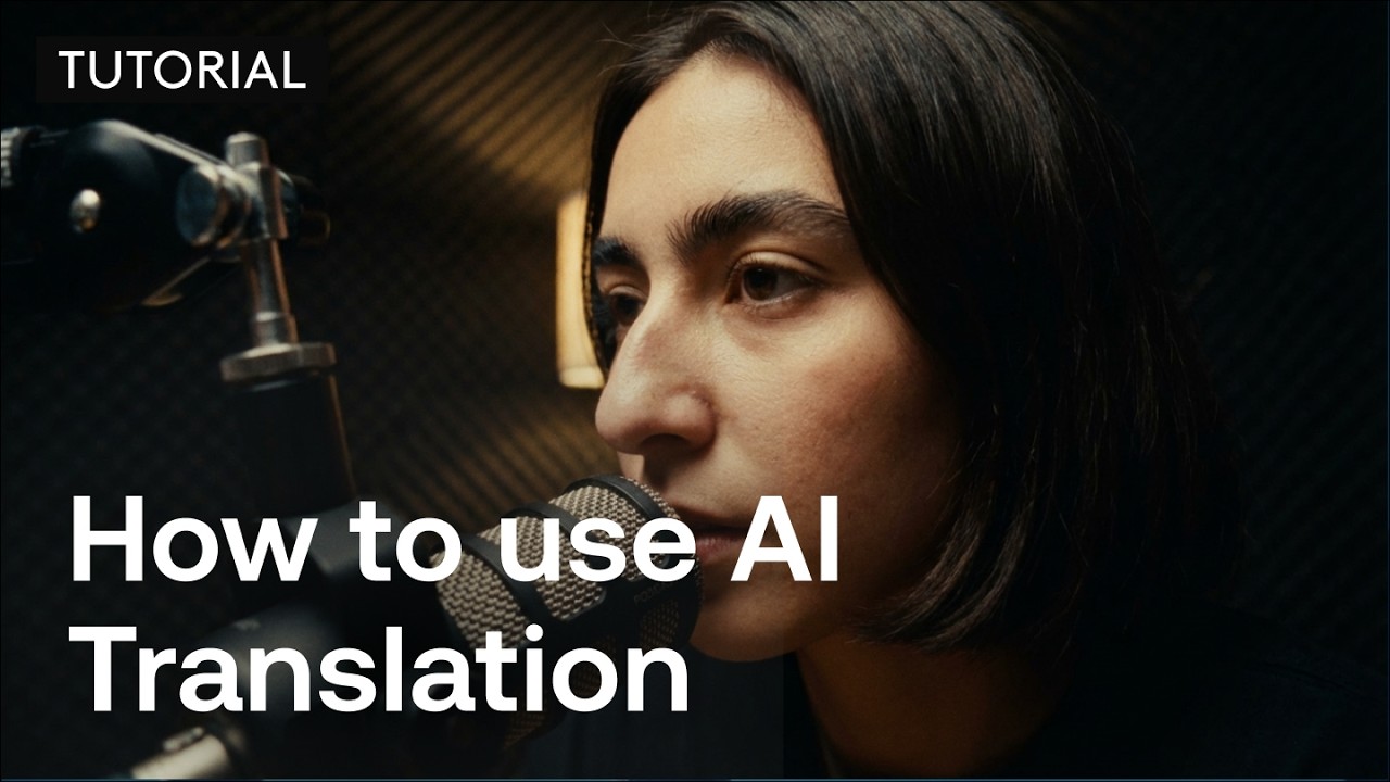 How to translate your video using AI Dubbing and Captions
