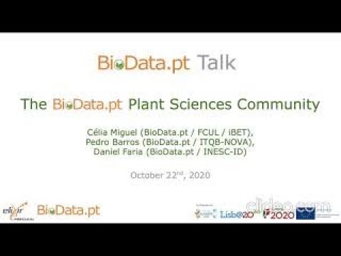 BioData Talks: The BioData.pt Plant Sciences Community