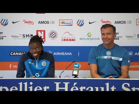 Point presse : Nerilla Mondesir et Yannick Chandioux avant Bordeaux