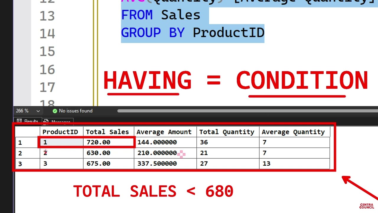 SQL HAVING Clause Explained Clearly | SQL Masterclass Ep. 23