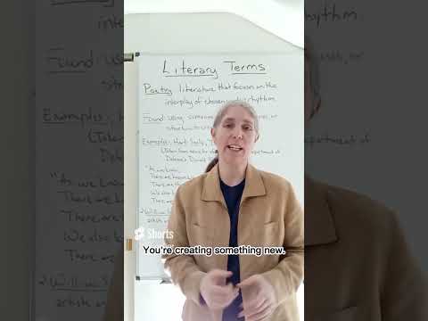 What is Found Poetry? Improve Your English Vocabulary and Writing! #shorts #backtoschool