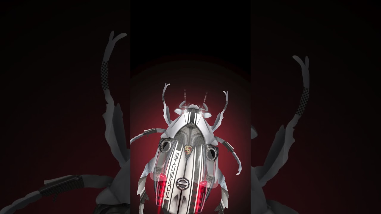 Porsche Bug 🪲 Digital Animation