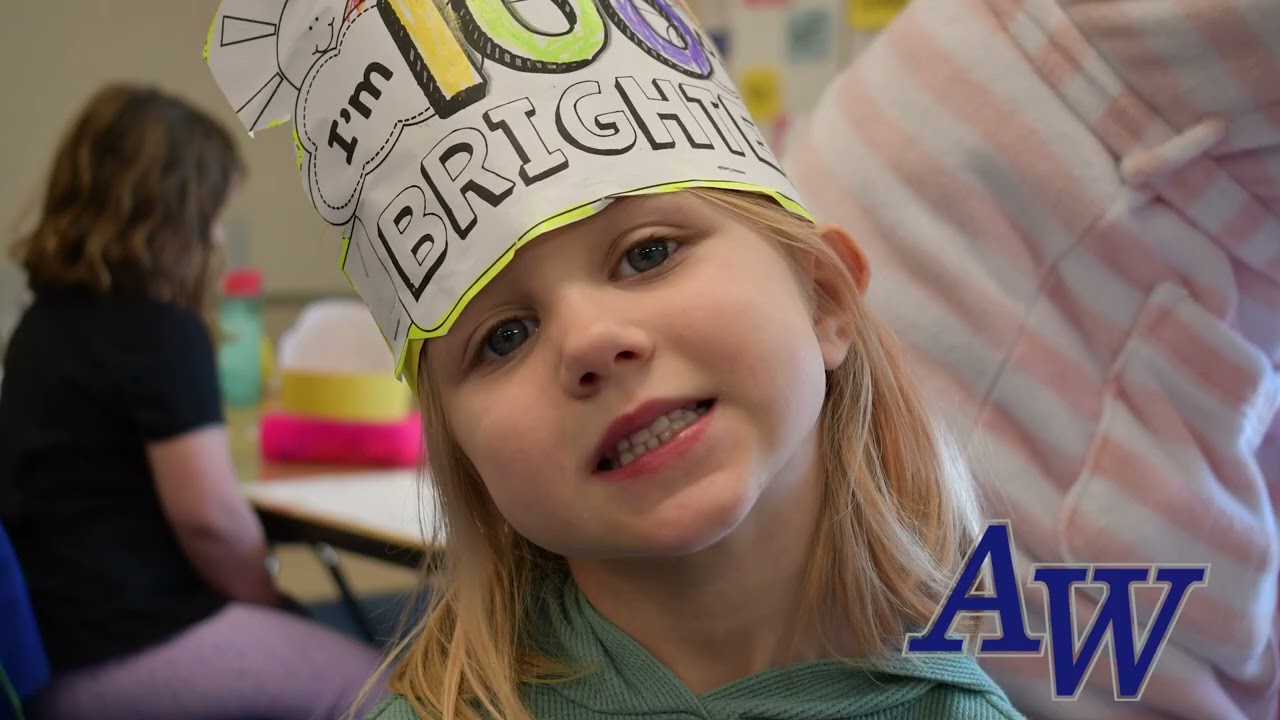 100th Day of School at Whitehouse