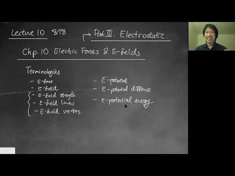 Lecture 10: Electric Force, Coulomb's Law vs. Newton's Law of Gravity, Intro to Electric Fields