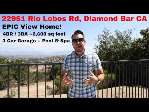Tour a Panoramic Mountain View Home in Diamond Bar, CA - Diamond Bar Real Estate