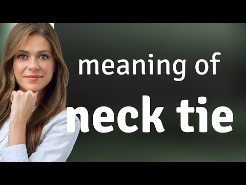 Untangling the Ties of Language: Understanding "Neck Tie" in English