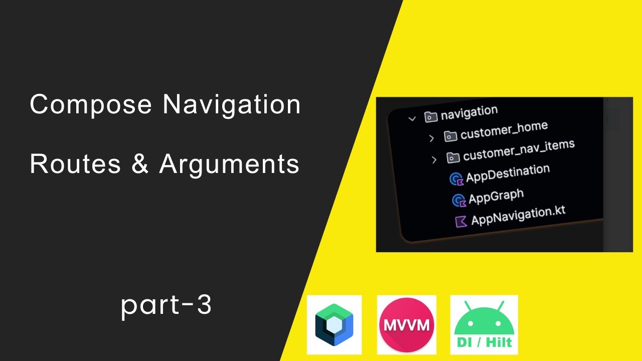 Jetpack Compose Navigation Tutorial | Nav Graph, Routes & Arguments
