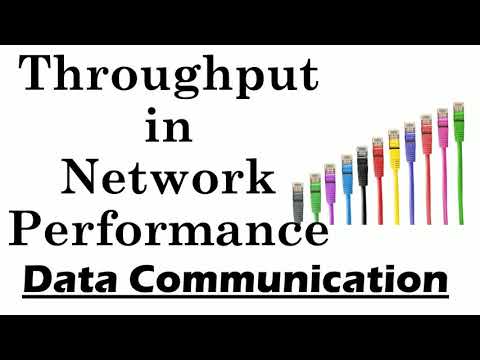 Throughput in Network Performance | Data Communication | Lecture 47 | Urdu | Hindi