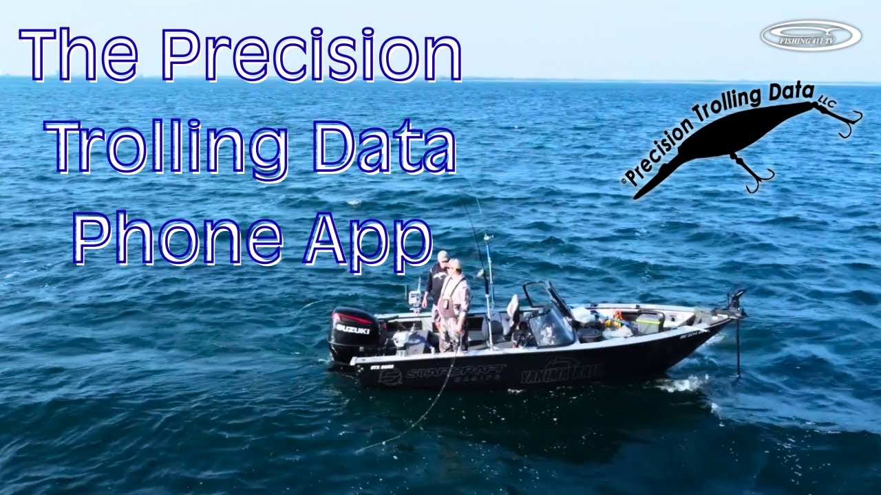 The Precision Trolling Data Phone App