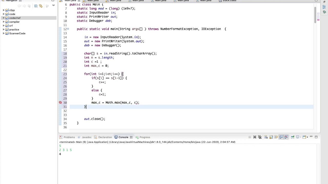 Repetitions | CSES Problem set | Java solution and tutorial